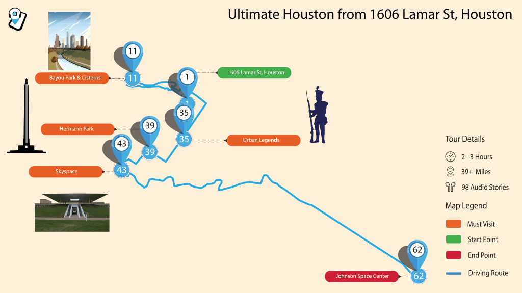The Ultimate Self-Guided Driving Tour of Houston, Texas