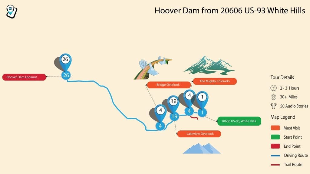 Self Guided Hoover Dam Tour from Las Vegas - At Your Own Pace